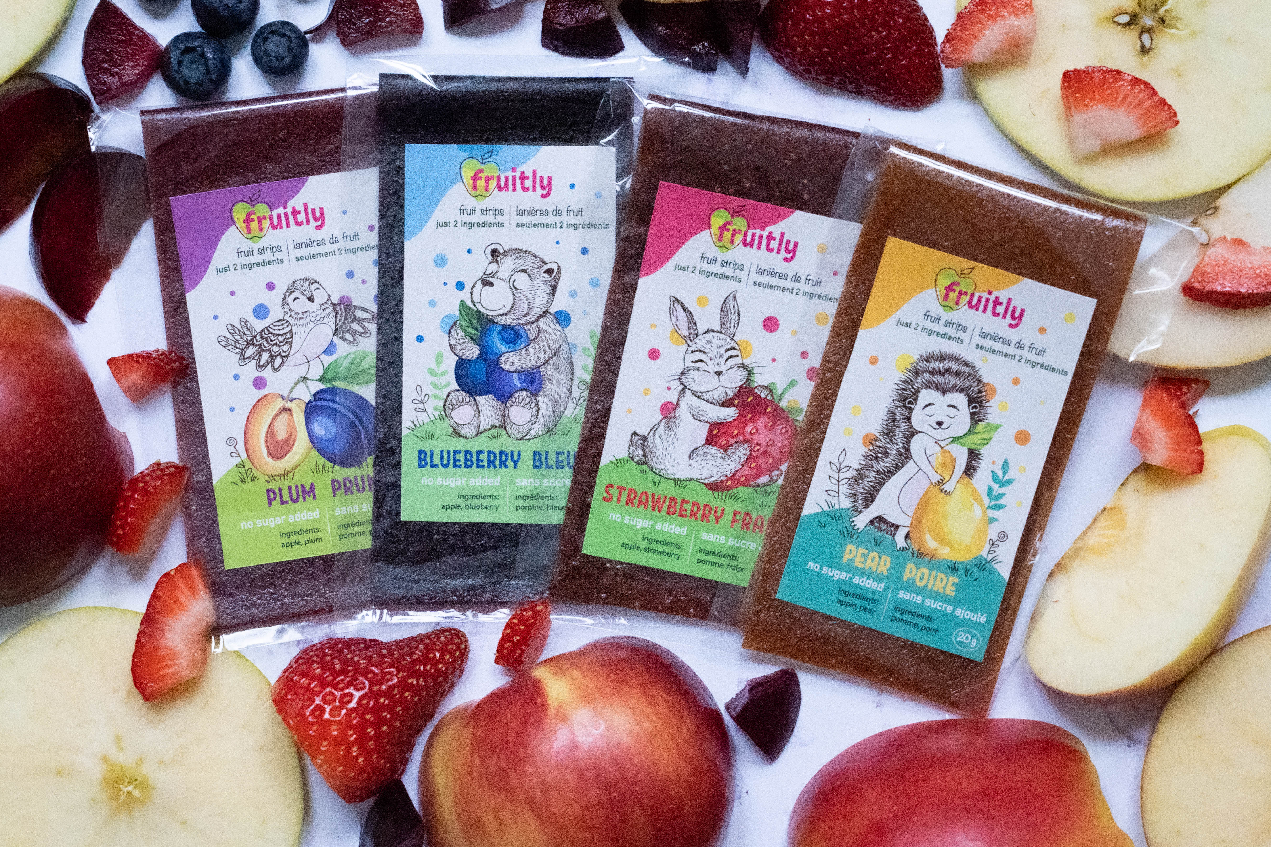 Variety Pack - 2 Strips of Each Flavour – Fruitly Snacks